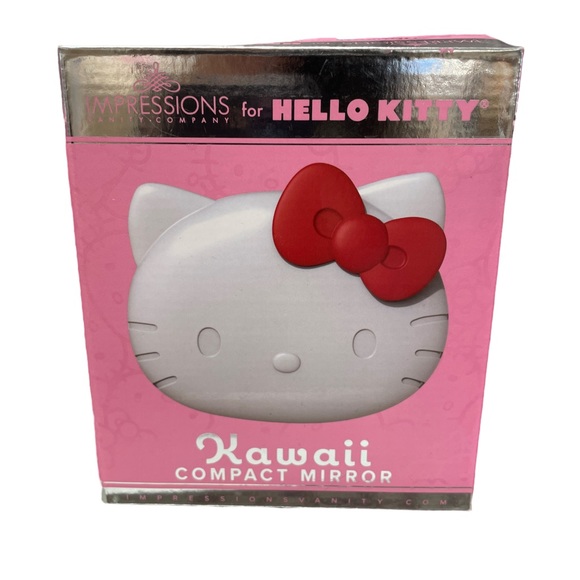 Hello Kitty | Makeup | Hello Kitty Kawaii Battery Compact Mirror With ...